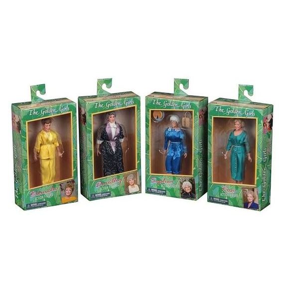 Neca | Other | The Golden Girls Neca 8 Scaled Clothed Action Figure ...